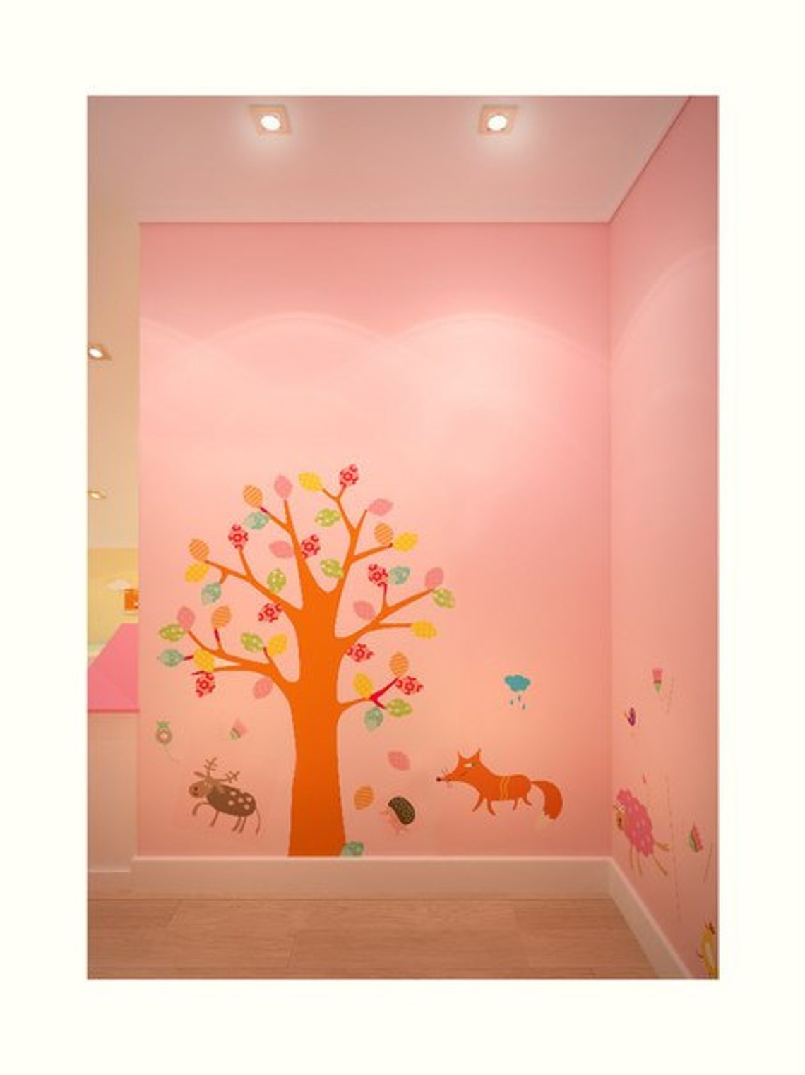 Tree Wall Decals for Kids Tree Wall Decal Large Big Tree - Etsy