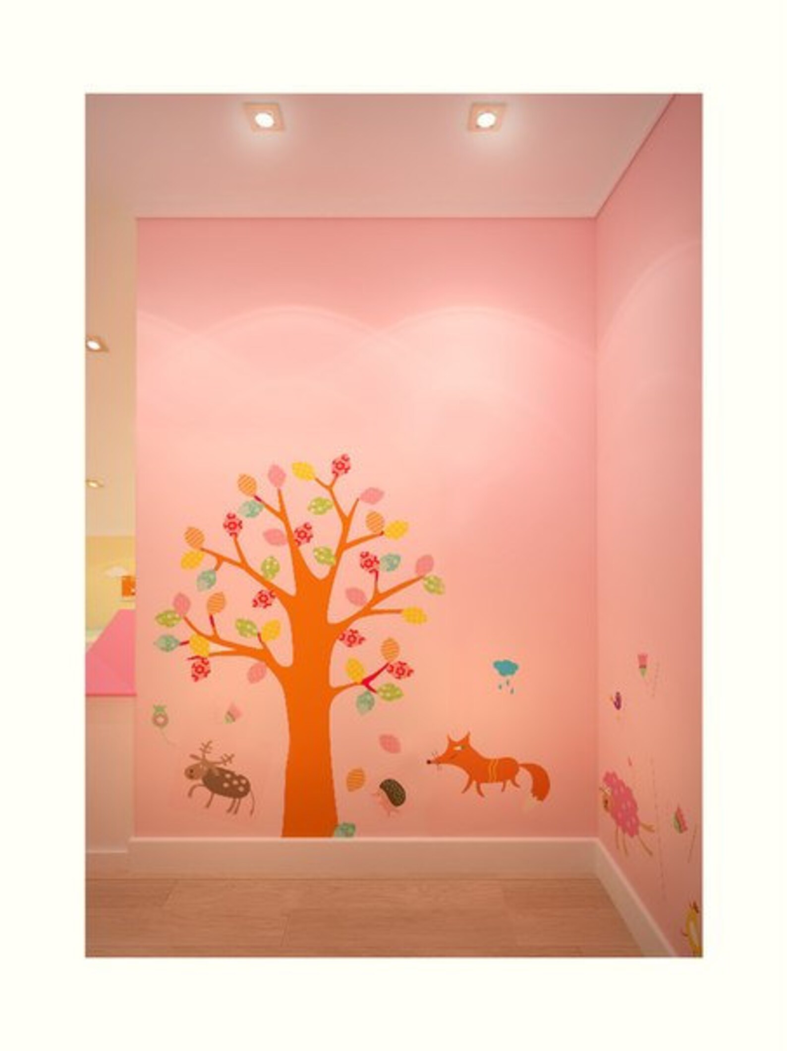 Tree Wall Decals for Kids, Tree Wall Decal Large, Big Tree Wall Decal ...