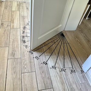 Math Decals for Kids, Protractor Floor Decal, Floor Decals for ...
