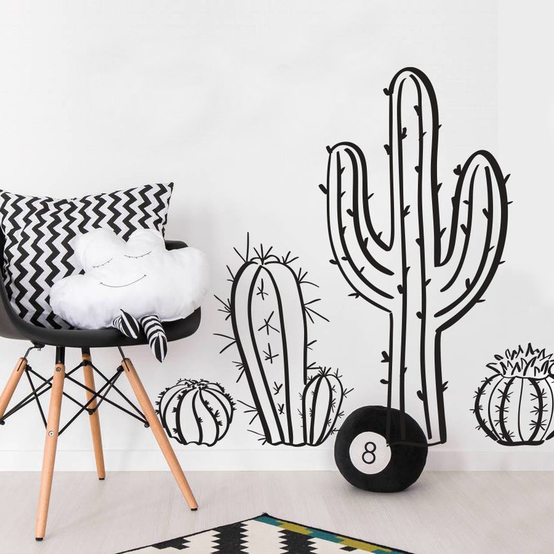 Cactus Decal - Etsy