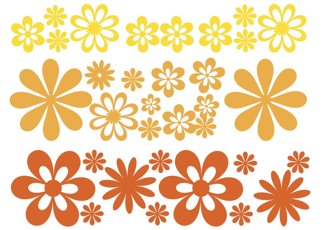 Flower Window Decal Shop Spring Decal Easter Retail Window - Etsy