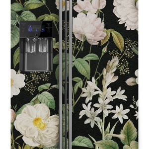 Magnetic Fridge Wrap, Refrigerator Magnetic vinyl Side by Side ...