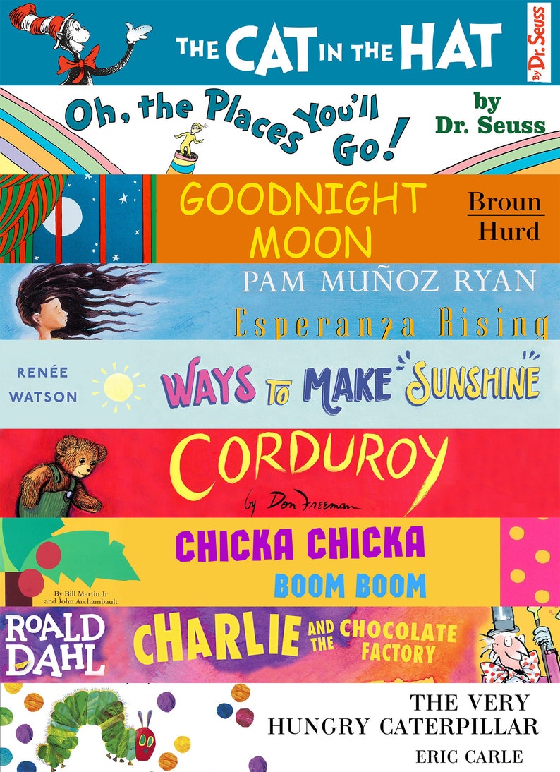 Book Stair Decals Stair Riser Decals Book Spine Stair - Etsy