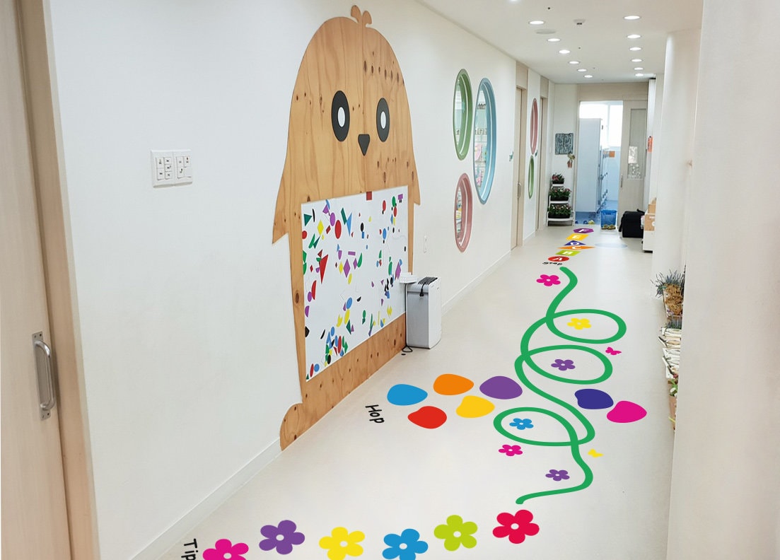 School Floor Sensory Path Educational Floor Decal ABC Decals - Etsy
