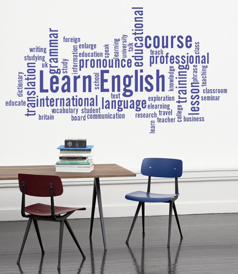School Decals, Classroom Decor, Vinyl Lettering for Walls, Classroom ...