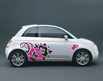 Girly Car Decals - Etsy