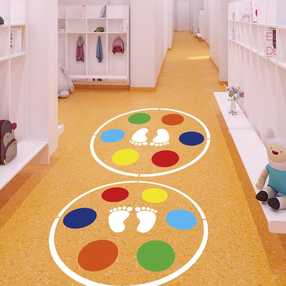 Floor Sensory Path School Floor Decals School Decor | Etsy