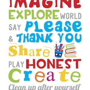 CUSTOM Rules, Classroom Rules Decal, Classroom Rules, Classroom Rules ...