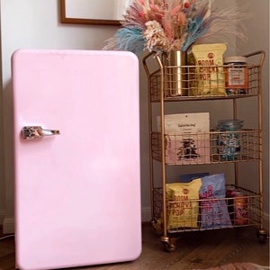 Solid MINI Fridge Wrap, Pastel Fridge Decals Vinyl, Mini Refrigerator ...