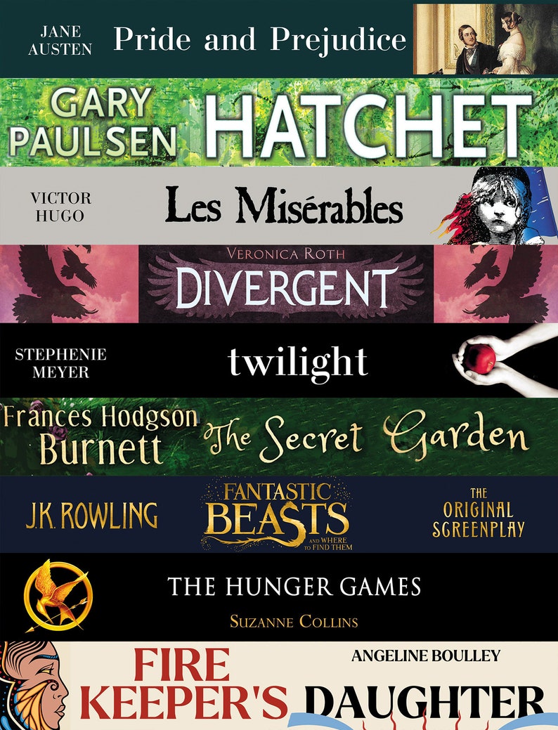 Book Stair Decals Stair Riser Decals Book Spine Stair - Etsy