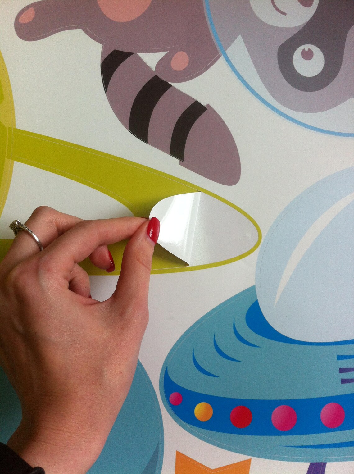 Space Wall Decals Astronaut Wall Decal Space Decal Rocket - Etsy