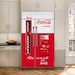 Vintage Fridge Decal Peel Stick, Fridge Wrap Vinyl, Coca Cola Fridge ...