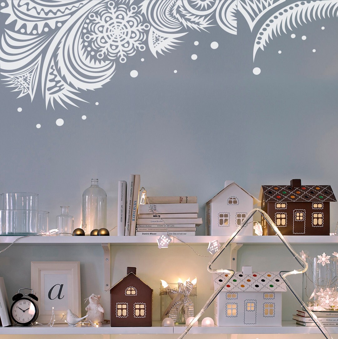 Christmas Decals Cristmas Window Decals for Glass Window - Etsy