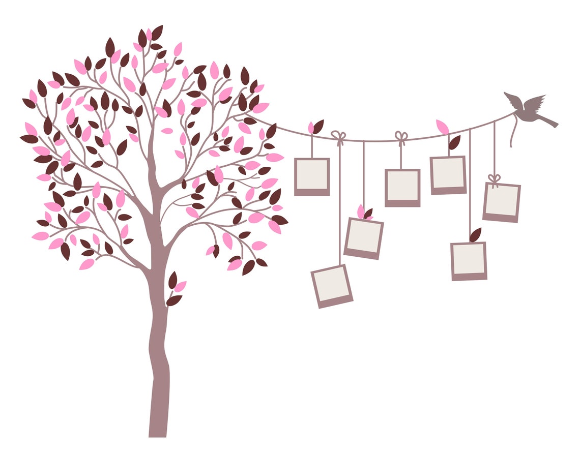 Family Tree Wall Decal Large Family Tree Wall Decal Family | Etsy