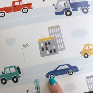 IKEA KURA BED Decal Boys Cars, Kura Bed Removable Stickers, Decals for ...