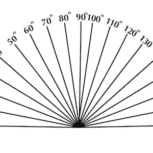 Math Decals for Kids, Protractor Floor Decal, Floor Decals for ...