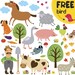 Farm Animal Decals Farm Decals Animal Nursery Decals Farm - Etsy