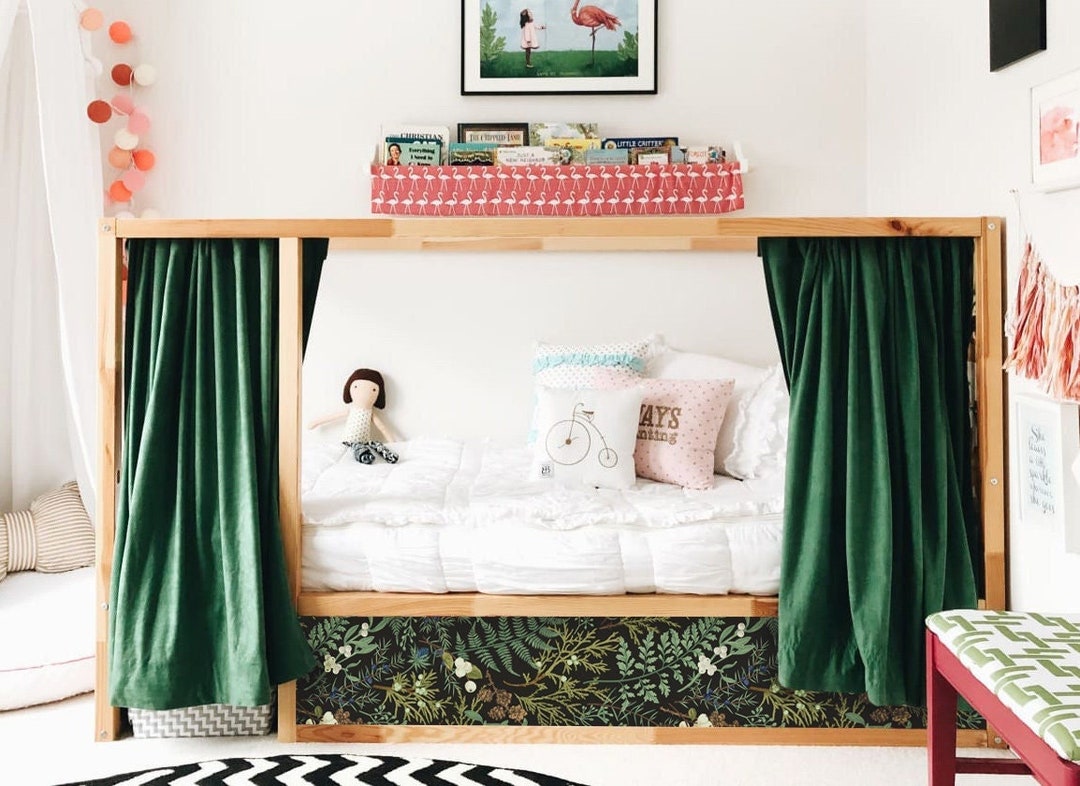 KURA BED Decals Botanical, Kura Bed Stickers, Kura Decals, Ikea Kura ...