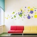 75 Rainbow Polka Dot Wall Decals, Kindergarten Classroom Decor ...