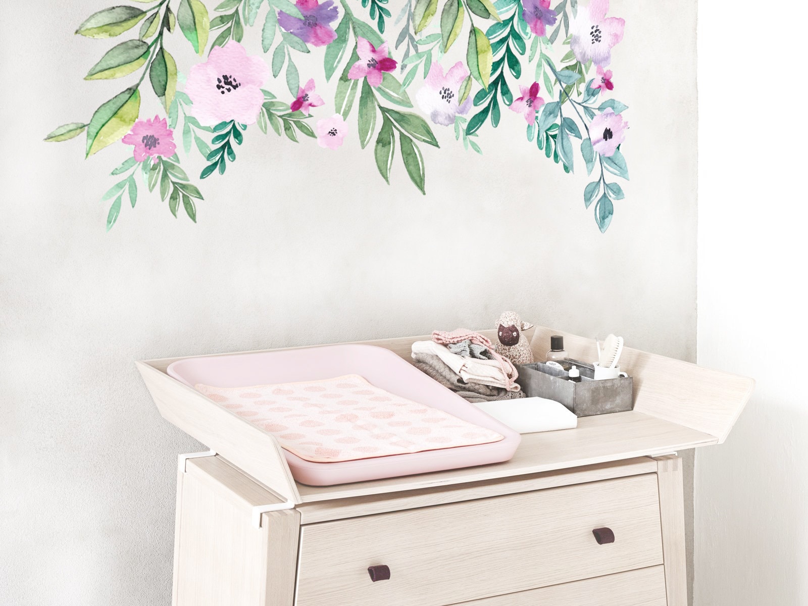 Floral Wall Decals Flower Wall Decal Flowers Wall Decals | Etsy