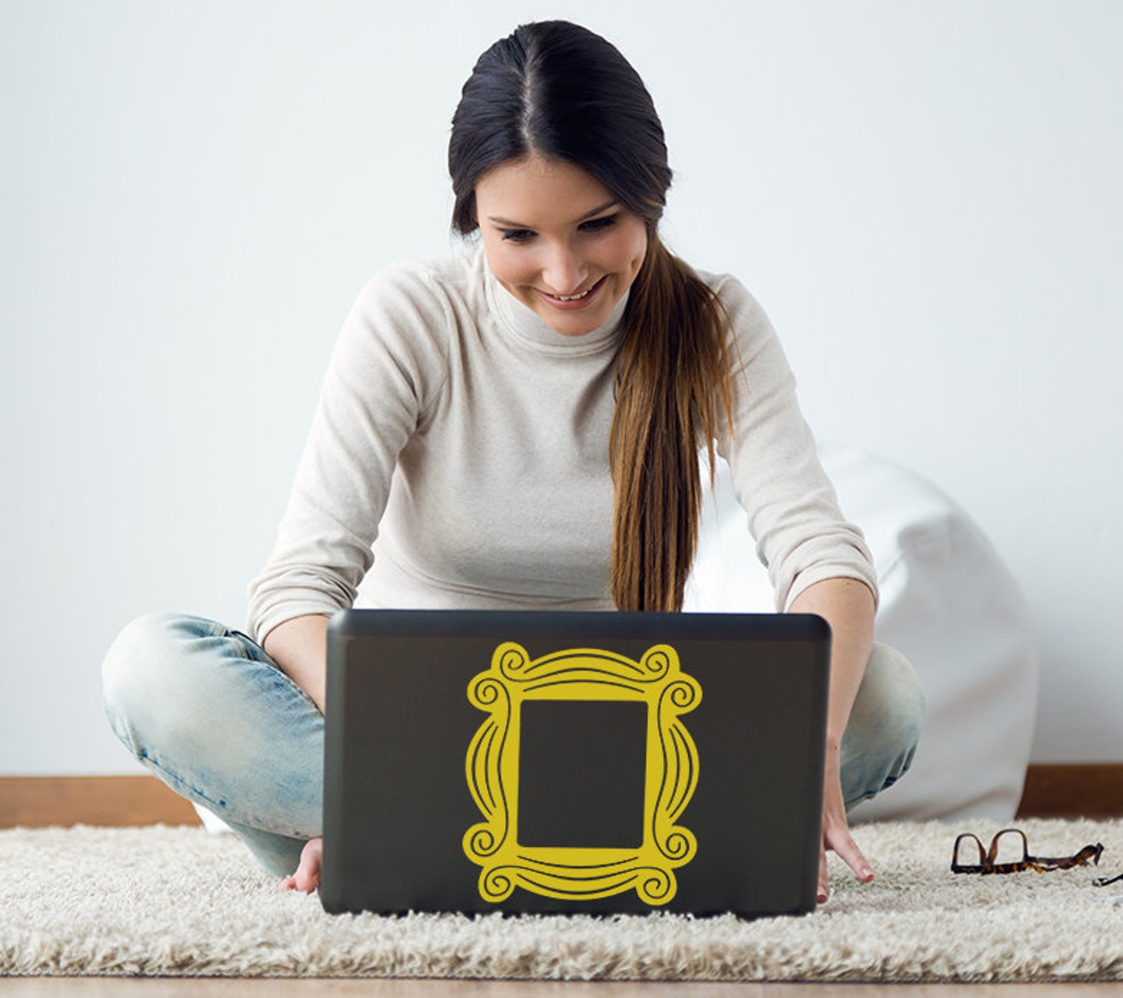 Friends Frame, Friends Tv Show Frame, Peephole Frame, Monica's ...