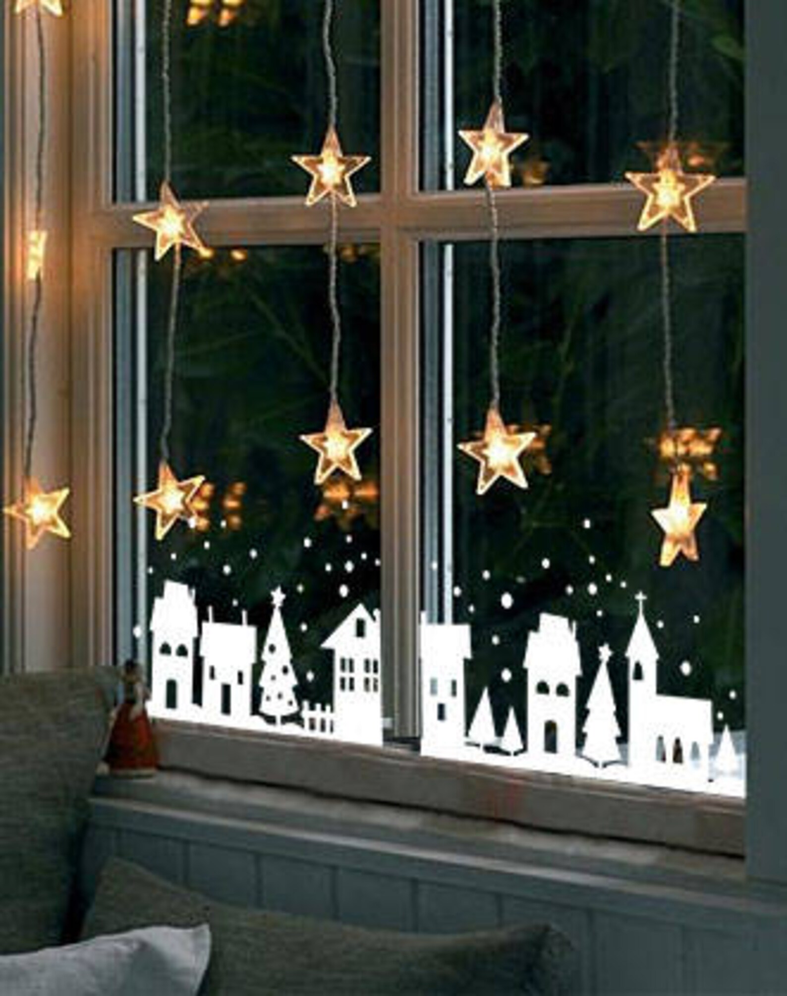 Christmas Window Decals Winter Window Decals Christmas - Etsy
