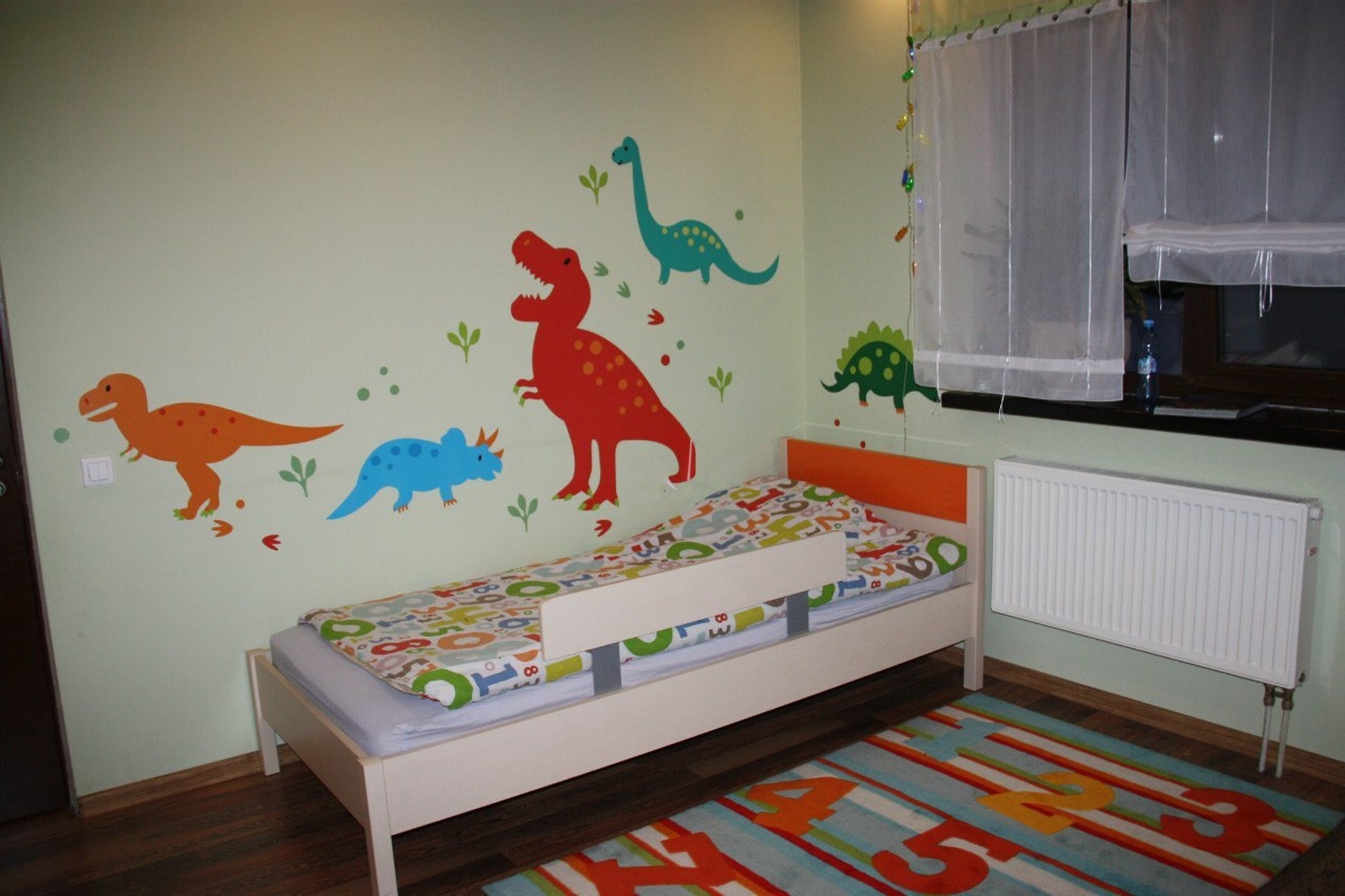 Dinosaur Wall Decal for Boys Room, Boys Wall Decals Dino, Dinosaur ...