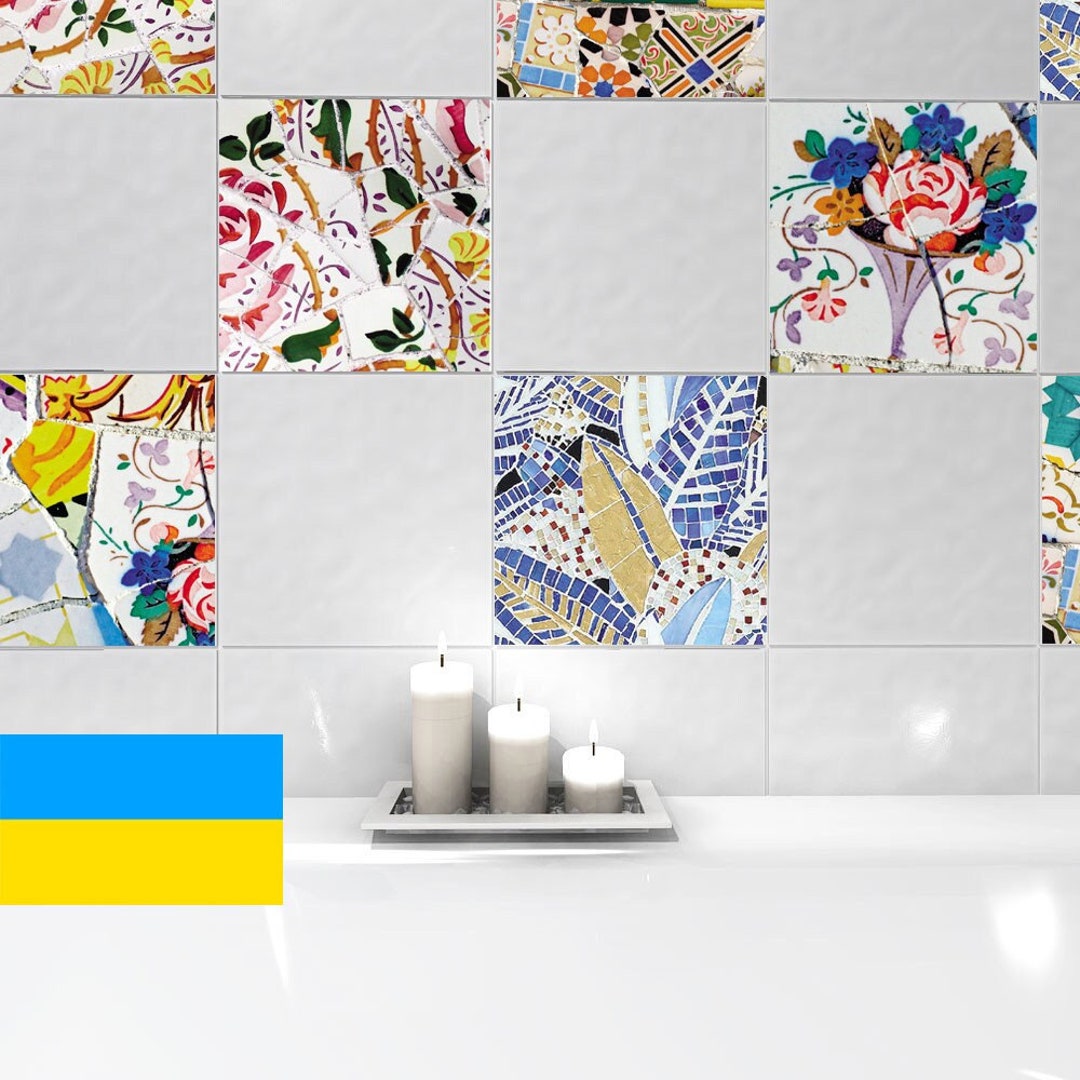 Bathroom Tile Decal, Tile Decals, Bathroom Decal, Kitchen Tile Decal ...