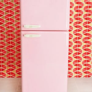 Solid MINI Fridge Wrap, Pastel Fridge Decals Vinyl, Mini Refrigerator ...