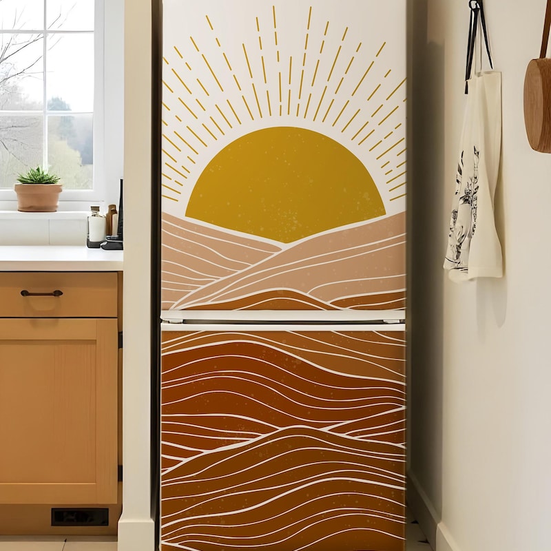 Refrigerator Wrap Top Freezer - Etsy