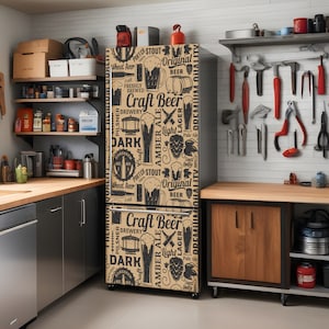 Man Cave Fridge Wrapsnull