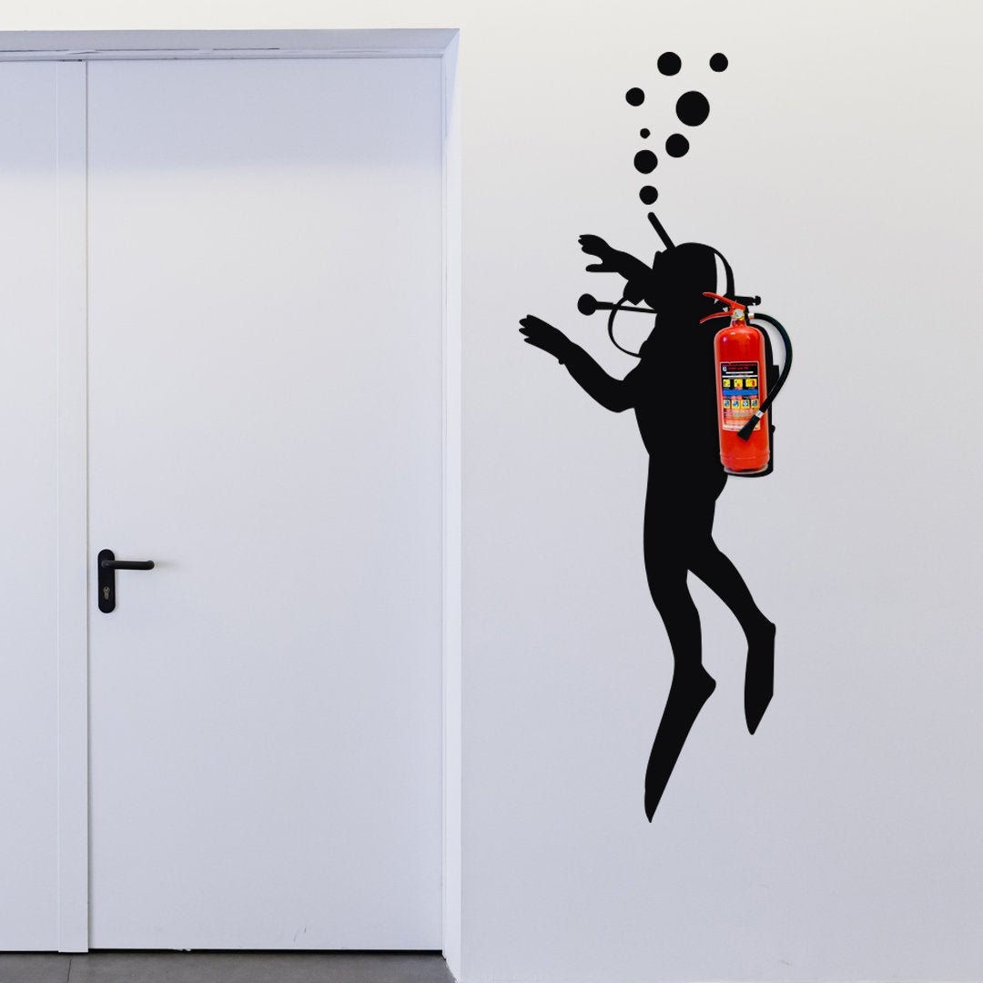 Fire Extinguisher Decor, Fire Extinguisher Decal, Fire Extinguisher ...