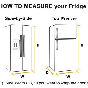 Gothic Refrigerator Wrap Side by Side, Vinyl Skull Black Tropical ...