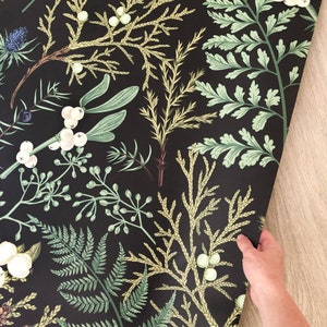 MINI Fridge Wrap Floral Mini Fridge Decal Vinyl Vintage Botanical RV ...