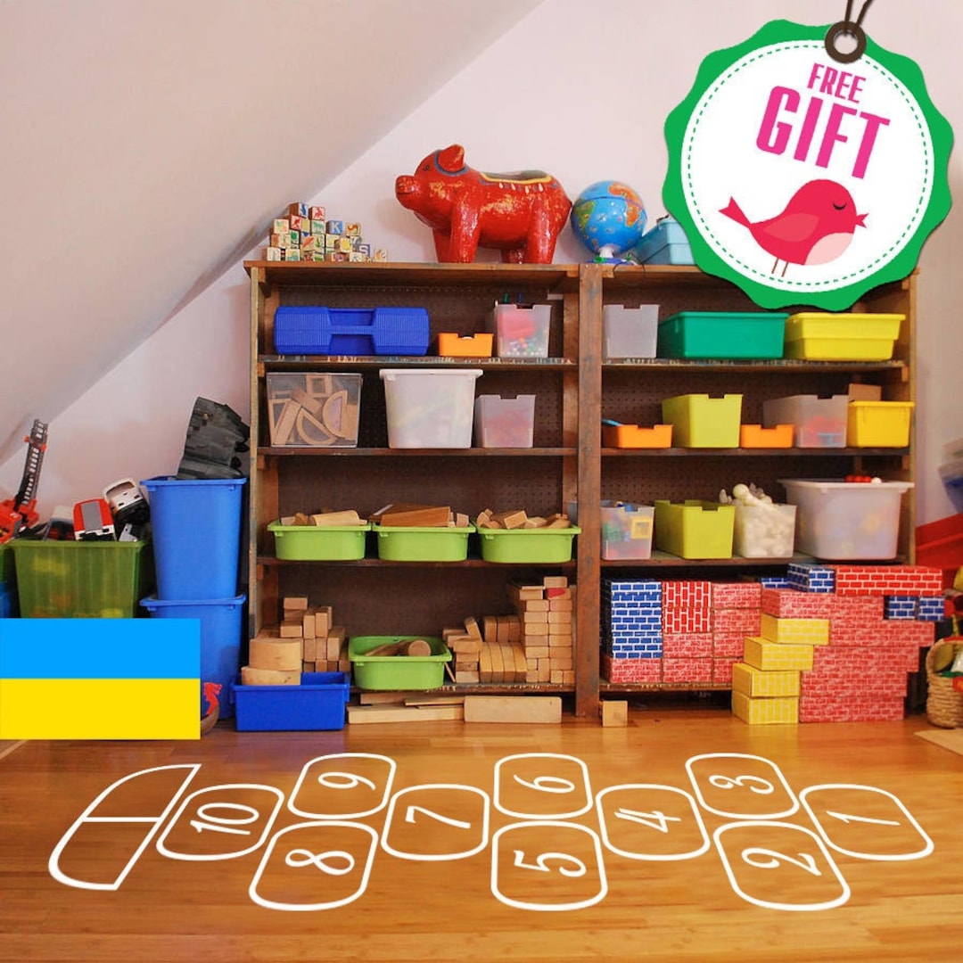 Hopscotch Decal, Floor Decals for Classroom, Classroom Floor Decals ...