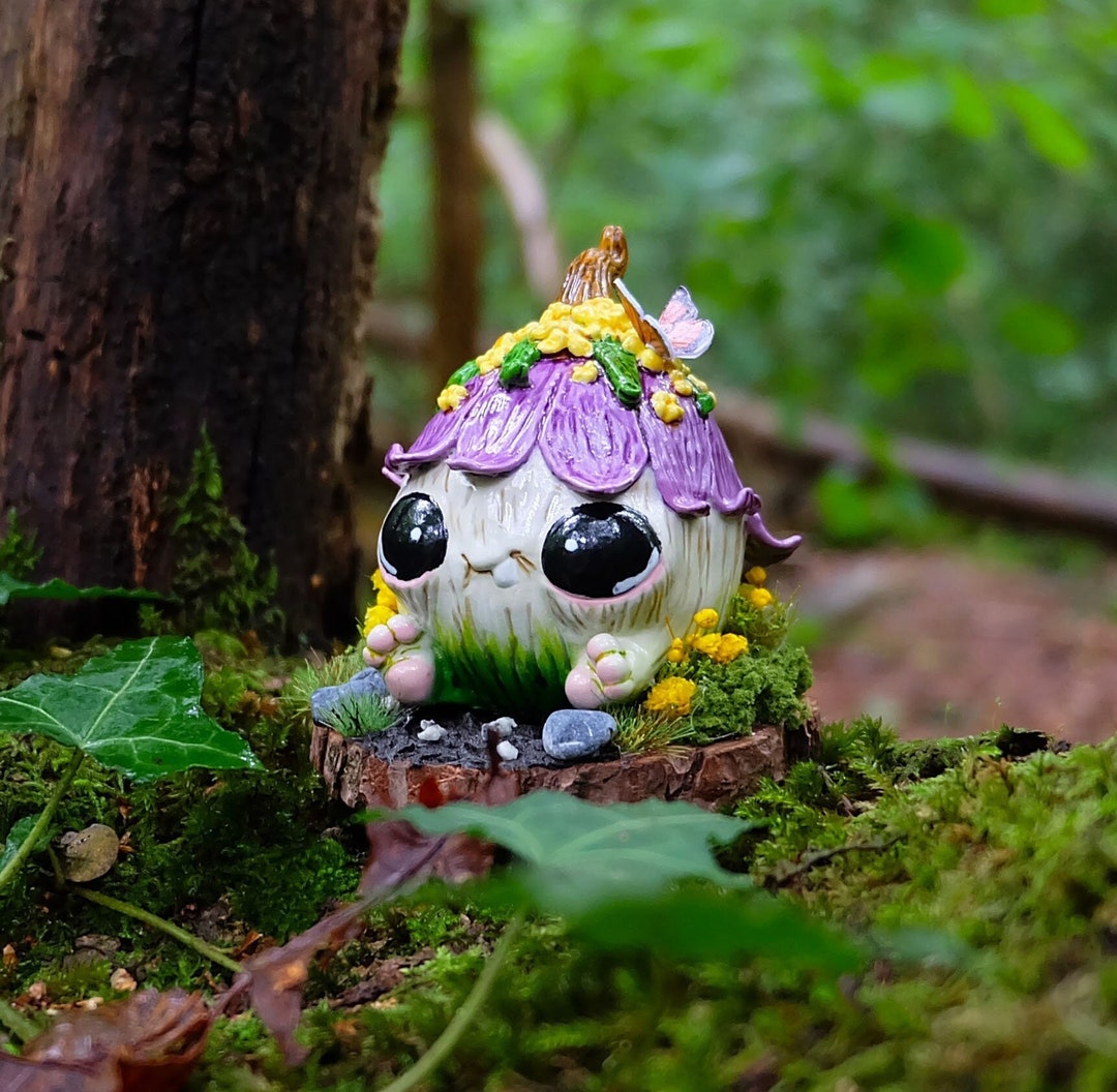 Blush the Tricksy Sproutling - Fantasy Creature Collectible Figure ...