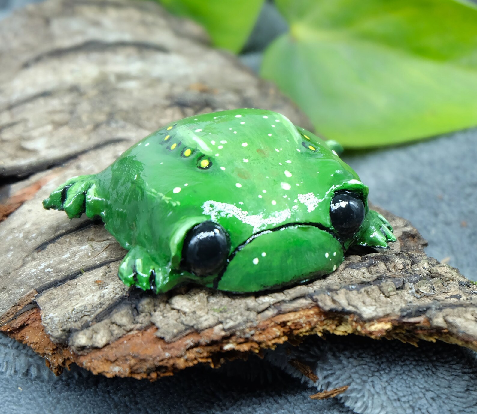 Glumbert the Sad Toad Worry Pet Cute Mental Health Pocket - Etsy