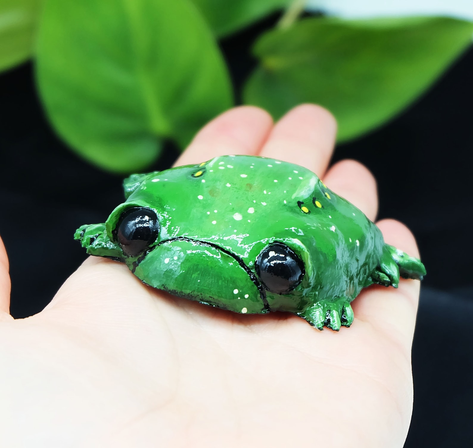 Glumbert the Sad Toad Worry Pet Cute Mental Health Pocket - Etsy