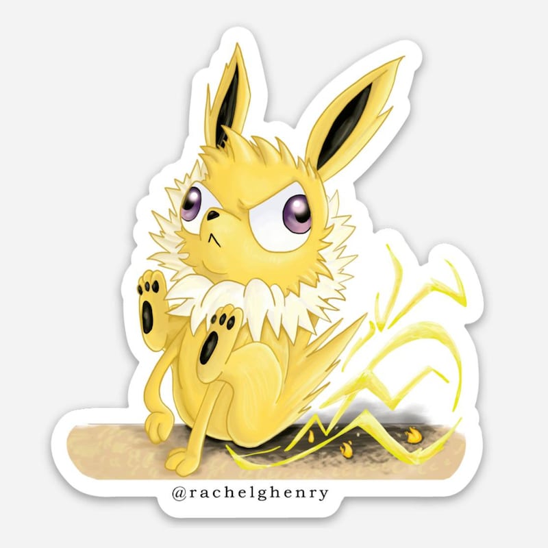 Jolteon Sticker - Etsy