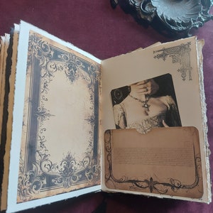 Vampire Thick Chunky Leather Book Dracula Journal - Etsy
