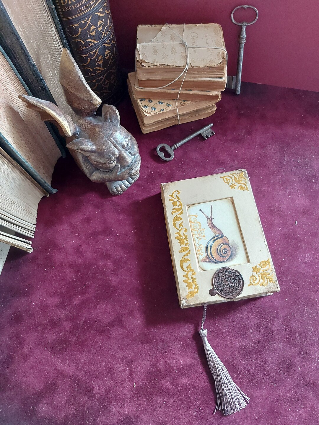 Medieval Snail Notebook Nature Lover Book or Journal - Etsy