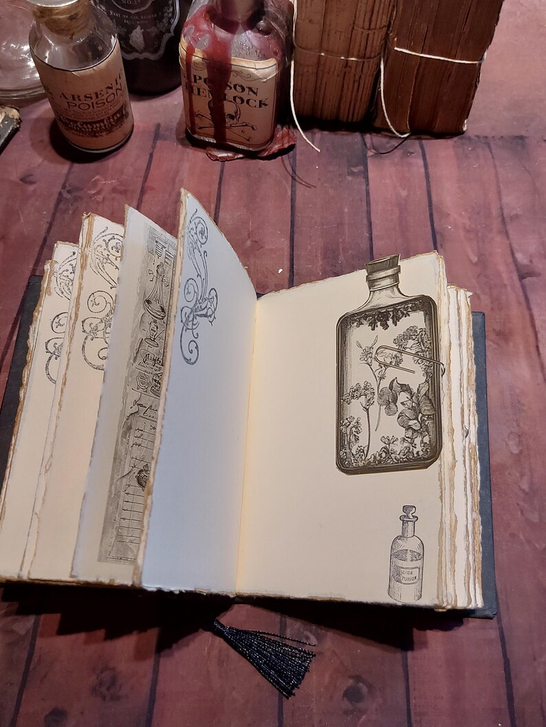 The Alchemist Journal | Witch Gift |handmade Spell Book - Etsy