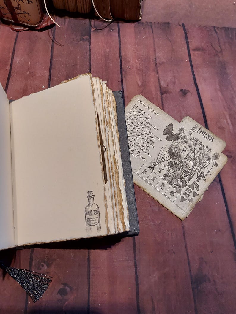 The Alchemist Journal | Witch Gift |handmade Spell Book - Etsy