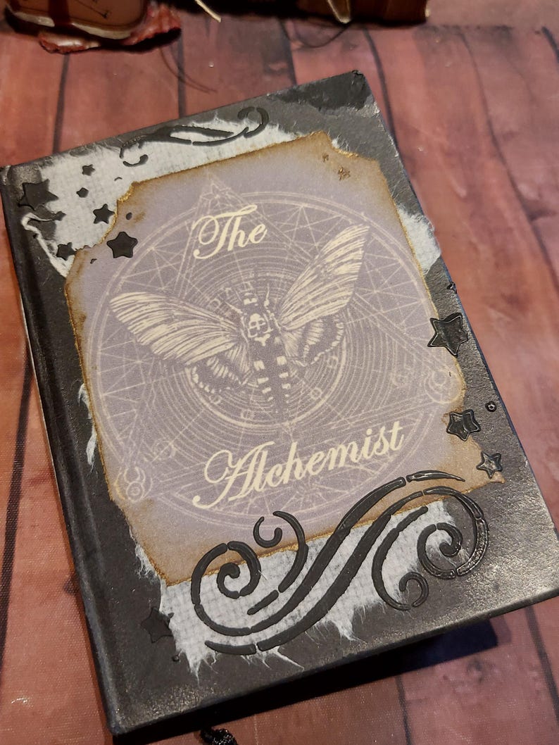 The Alchemist Journal | Witch Gift |handmade Spell Book - Etsy