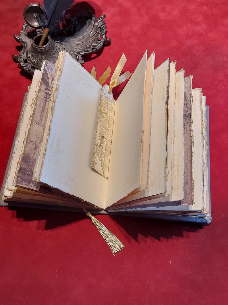 Halloween Vampire Leather Notebook, Horror Gift, Gothic Journal ...