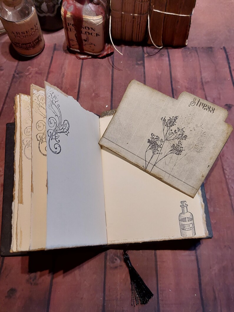 The Alchemist Journal | Witch Gift |handmade Spell Book - Etsy