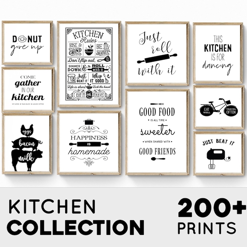 Kitchen Printable - Etsy