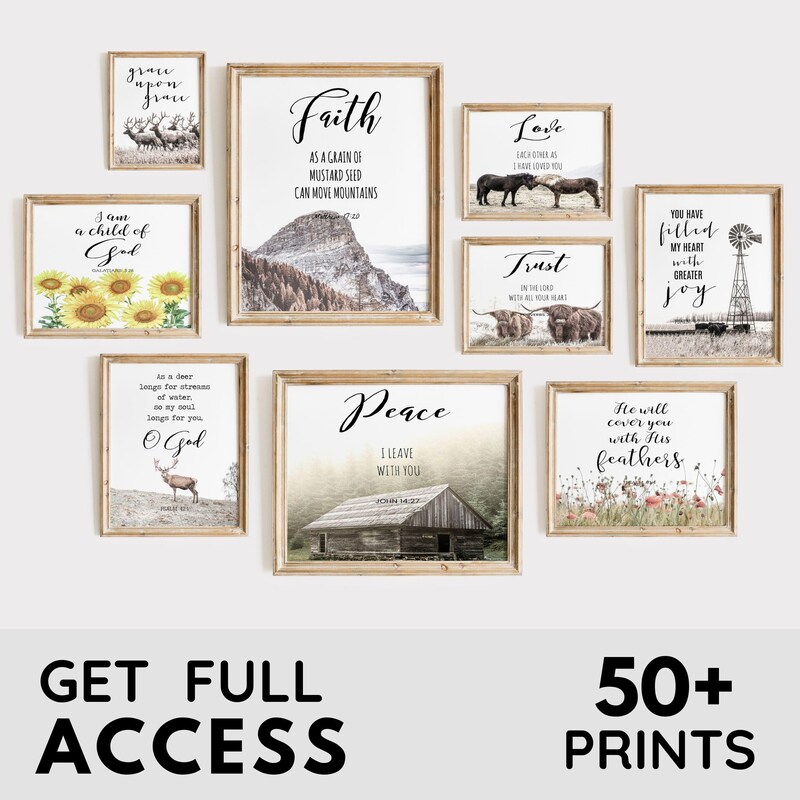 Scripture Decor - Etsy