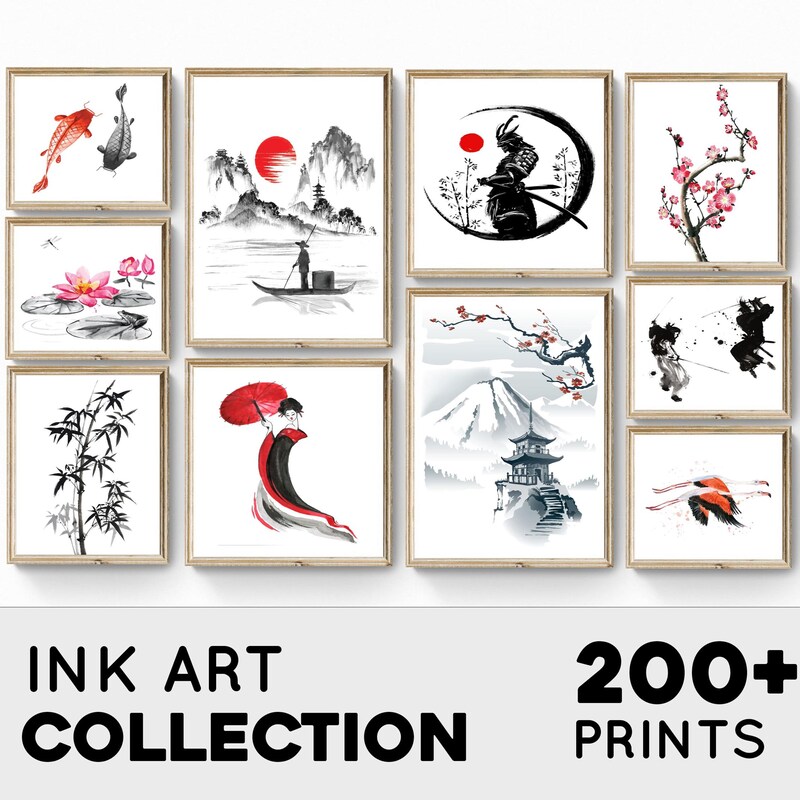 Japanese Ink - Etsy