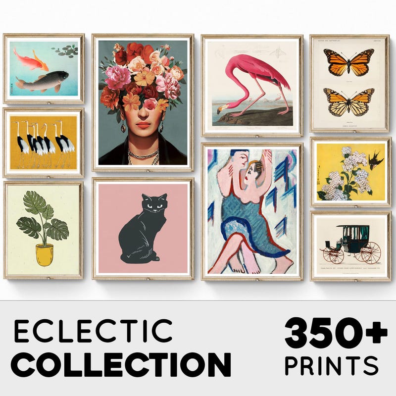 Eclectic Wall Art - Etsy